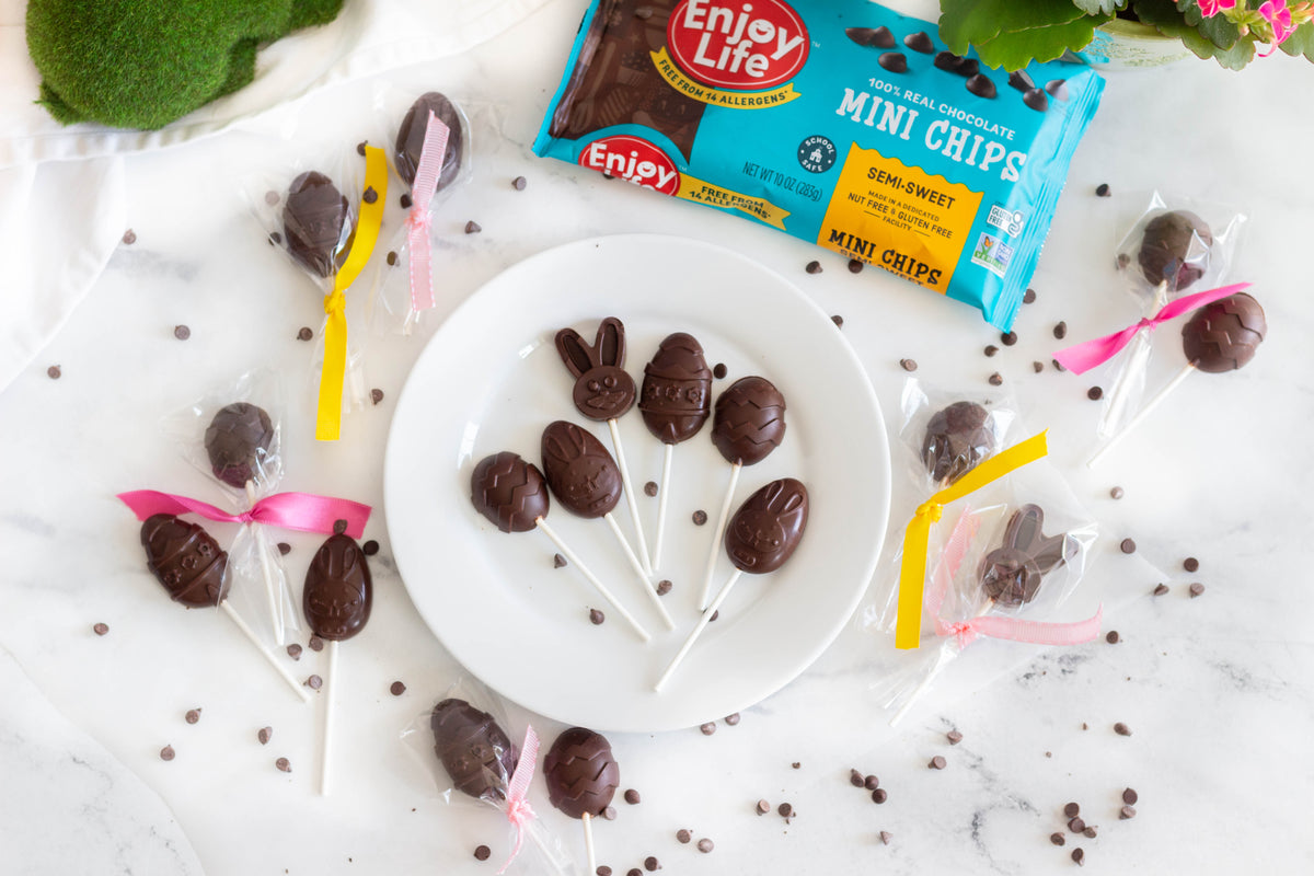 Allergy-Friendly Easter Chocolate Lollipops – Enjoy Life